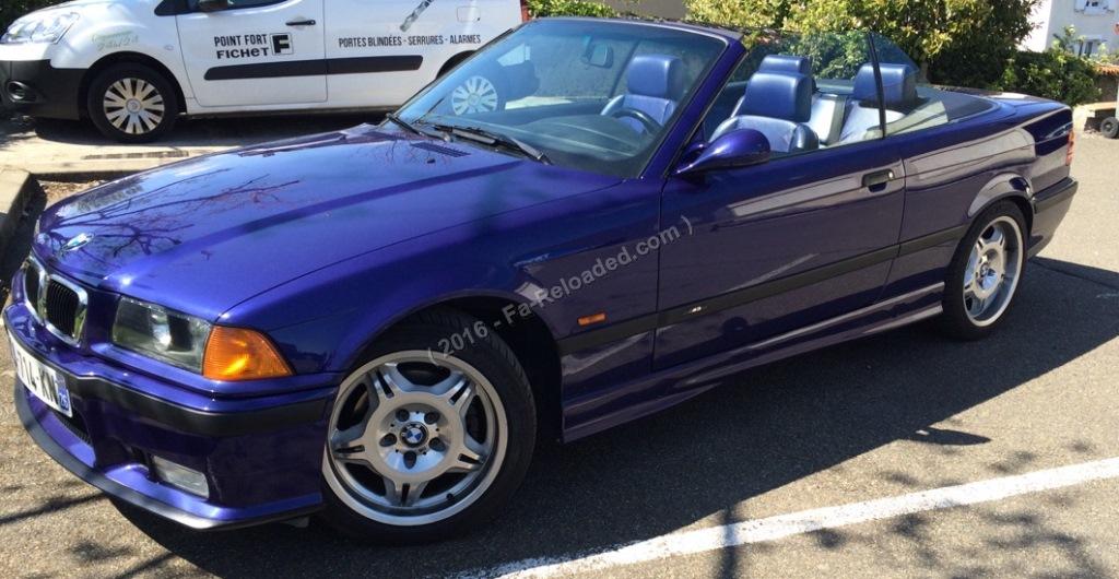 [BMW] ///M3 E36 3.2L Cabriolet SMG Velvet Blau de Tchomineur